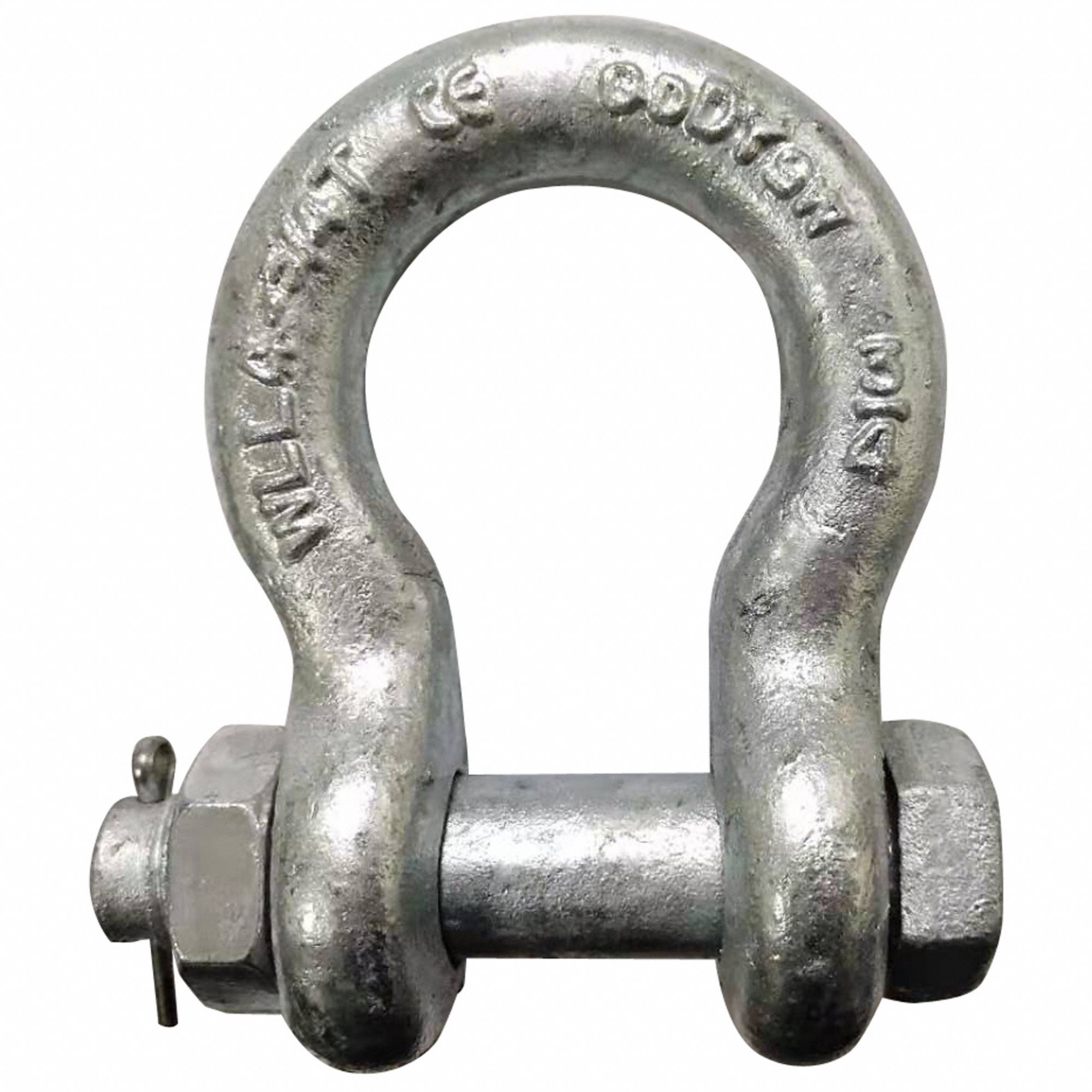 Anchor Shackle, 9,500 lb Working Load Limit, Anchor Shackle - 55AY29 ...