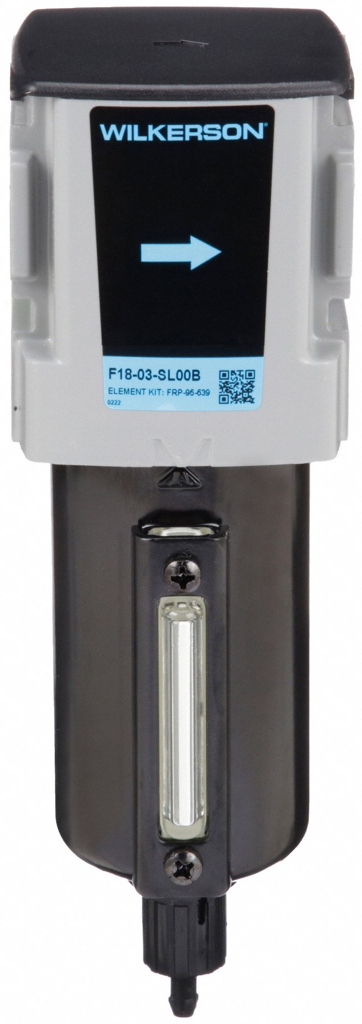 WILKERSON, Particulate, 3/8 in NPT, Compressed Air Filter - 55CR61|F18 ...