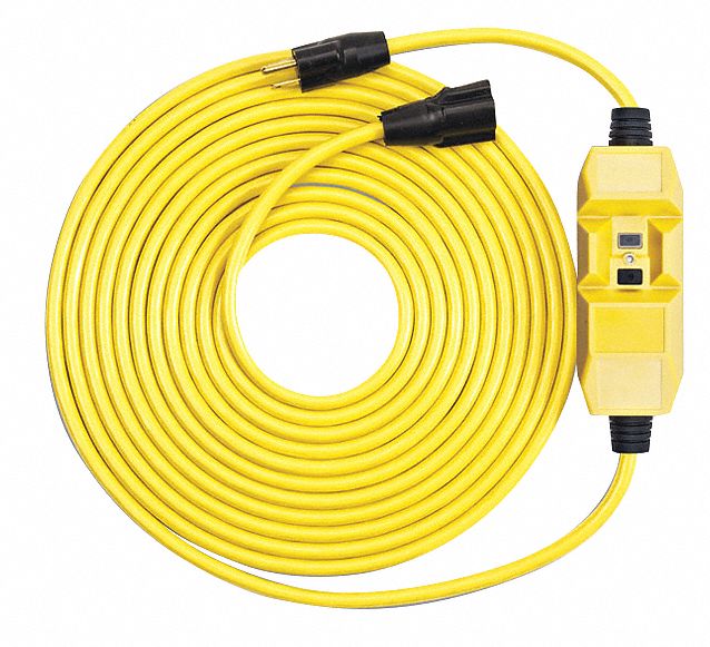 SOUTHWIRE, 25 ft Cord Lg, 20 A Max. Amps, Line Cord GFCI - 55CW91 ...