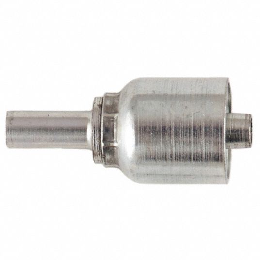 PARKER, Steel x Steel, Straight, Hydraulic Crimp Fitting - 55CZ70|11D43 ...