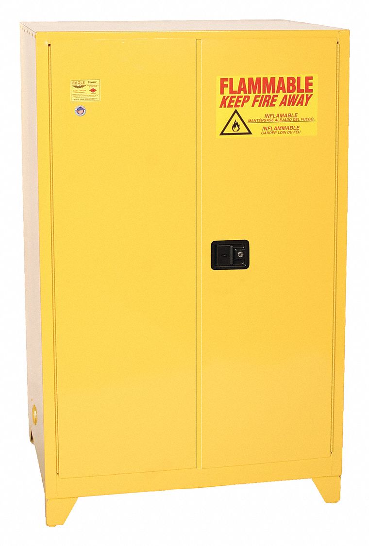 EAGLE, Std with Legs, 90 gal, Hazardous Material Storage Cabinet ...