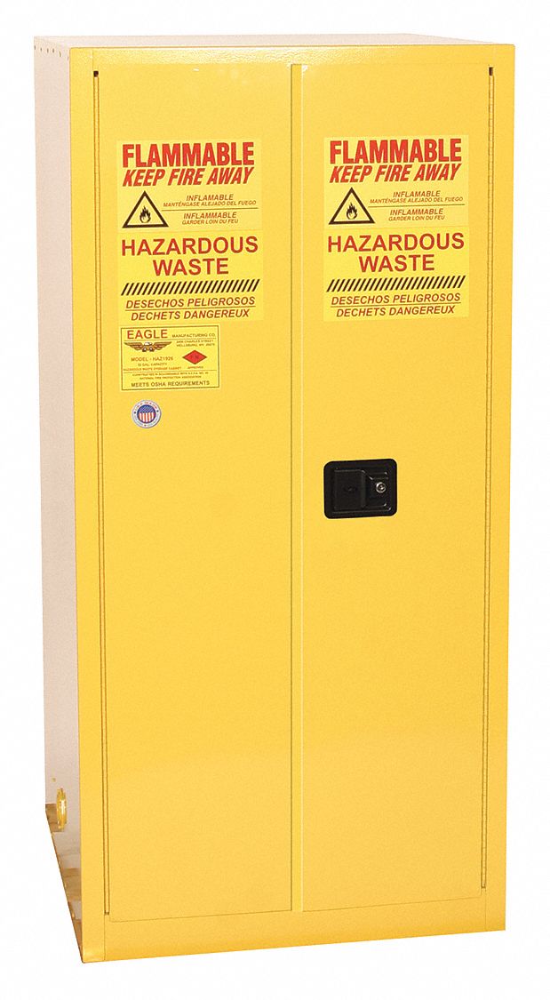 Drums, Vertical, Hazardous Material Storage Cabinet - 55EC28|HAZ2610X ...