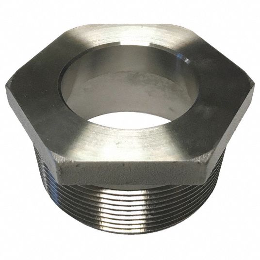 DAYTON, 304 Stainless Steel, MNPT, Bung Adapter - 55EC72|55EC72 - Grainger