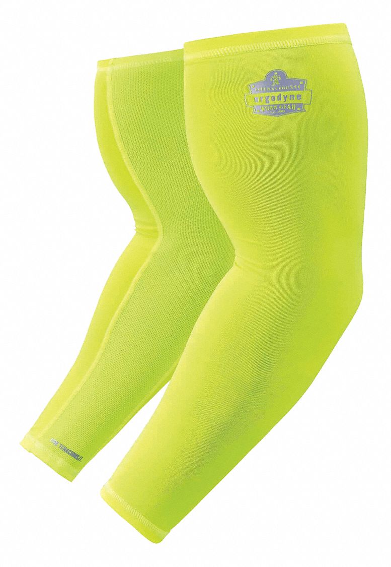 ERGODYNE, Lime, L, Protective Sleeve - 55EE54|6690 - Grainger