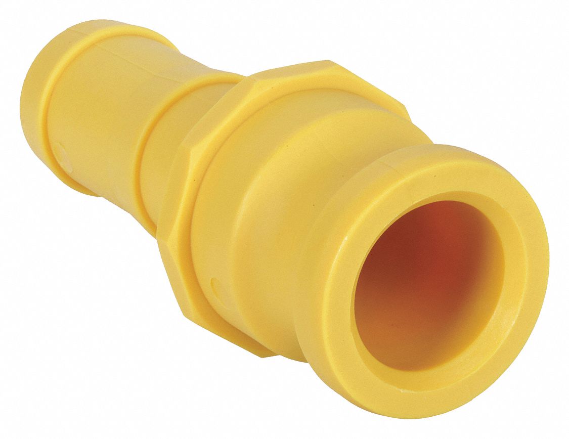 3/4 in Coupling Size, 1/2 in Hose Fitting Size, Cam and Groove Adapter ...