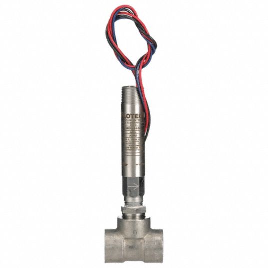 DWYER, Paddle, 1/2 in/1/4 in/2 in/3/8 in For Pipe Size, Liquid Flow ...