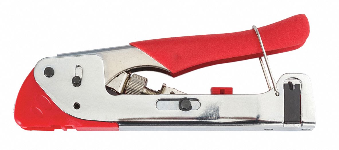 TRIPLETT, Insulated, For BNC/F Connectors/RCA, Universal Compression ...