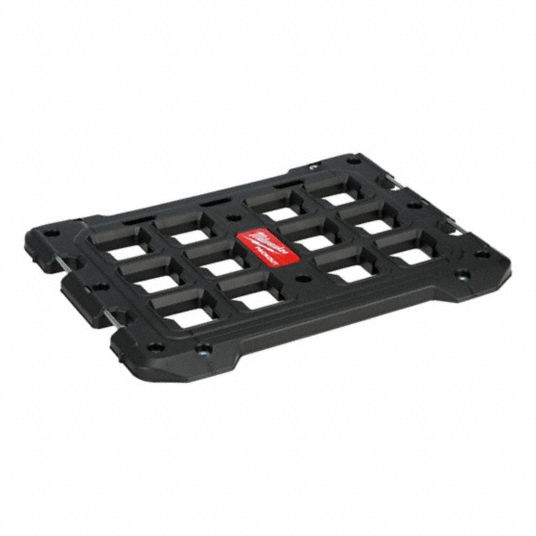 MILWAUKEE PACKOUT, 18 5/16 in W x 1 1/8 in H x 23 5/16 in L, Polymer ...