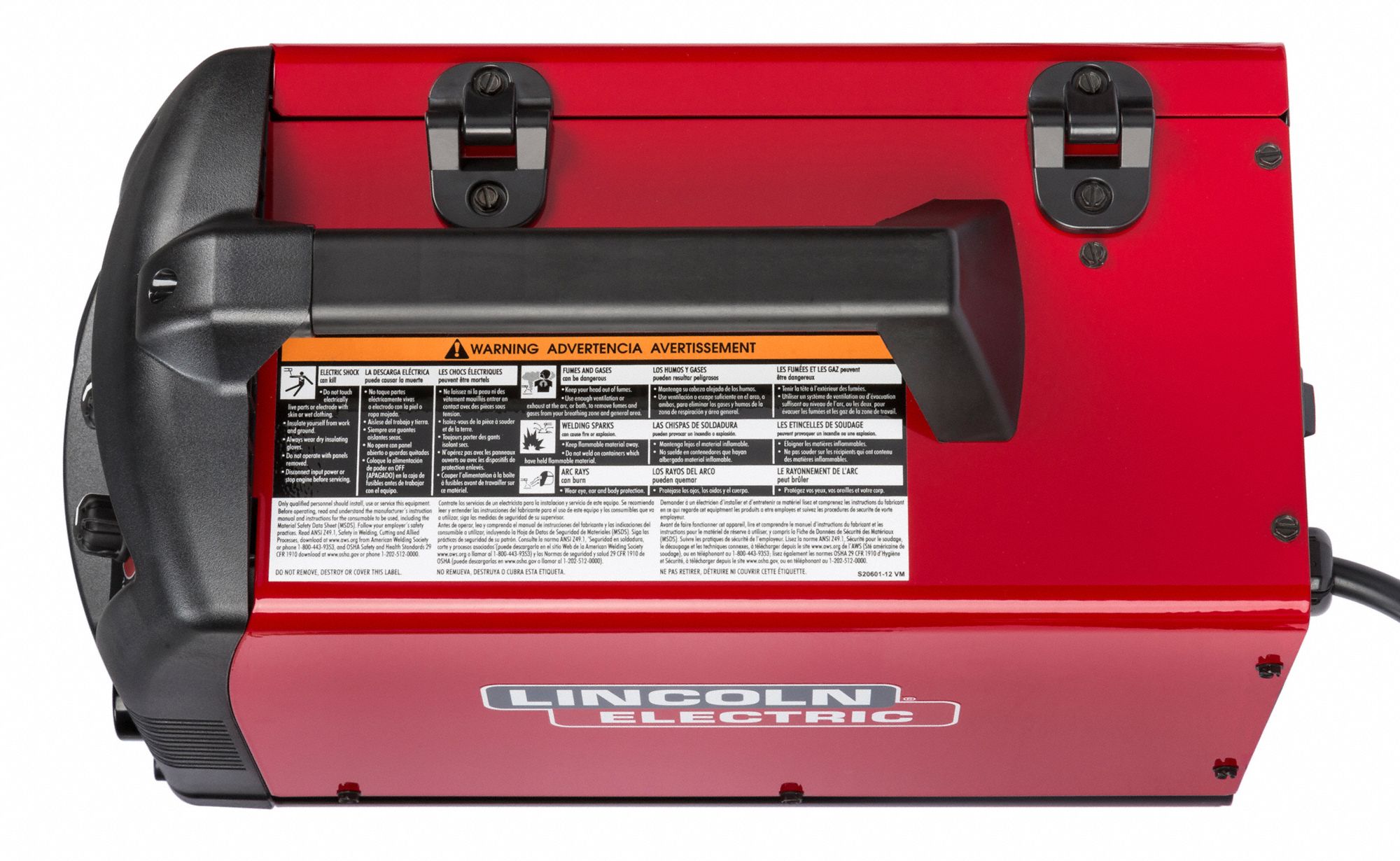 LINCOLN ELECTRIC Multiprocess Welder: LE31MP®, DC, MIG/Stick Pack ...