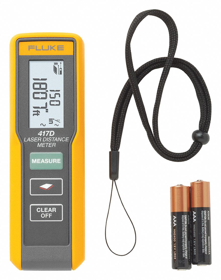 FLUKE, Area Measurement/Continuous Measurement, Inch/Metric, Laser ...