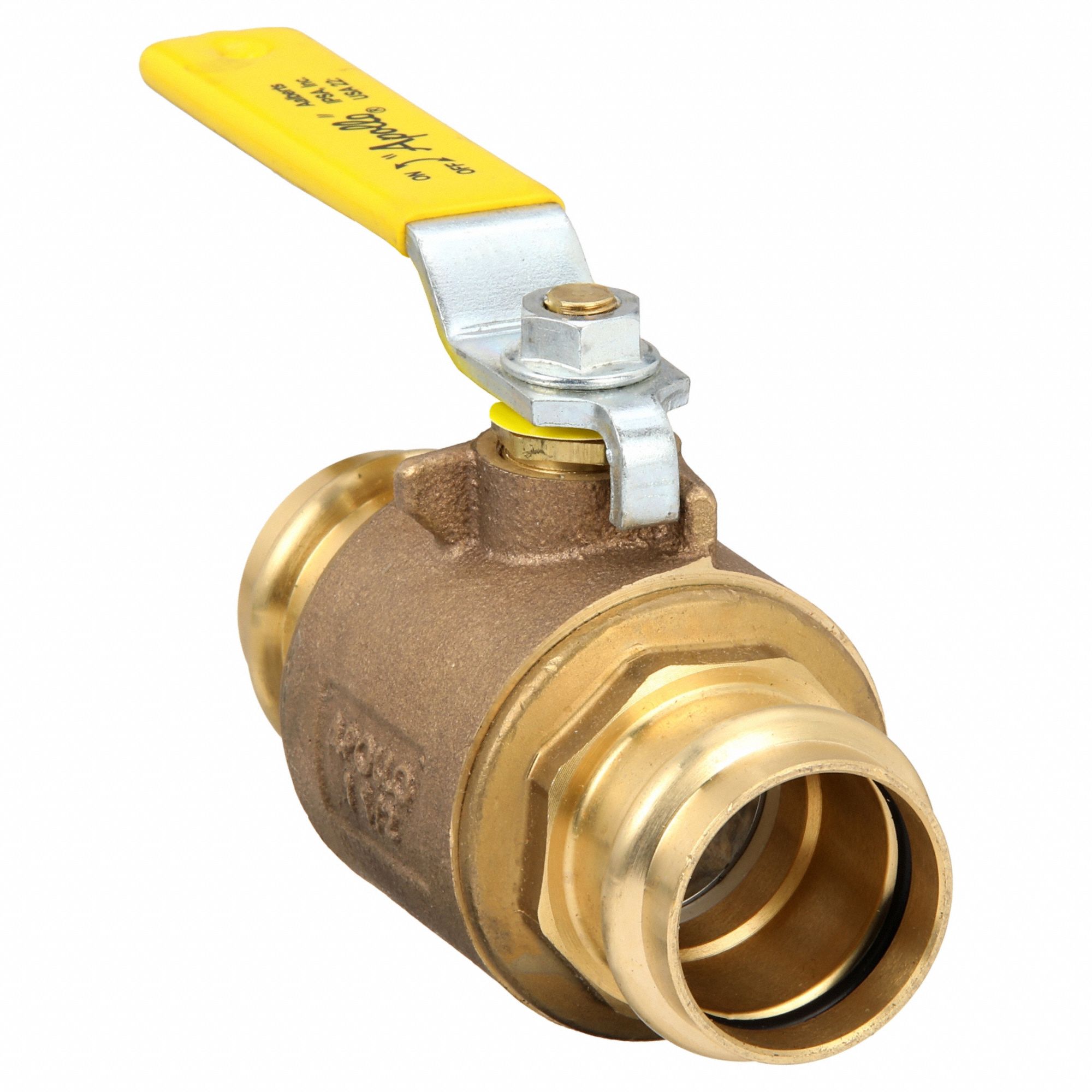 APOLLO, 1 1/2 in, Bronze, Manual Two-Way Ball Valve - 55ET30|77W10701A - Grainger