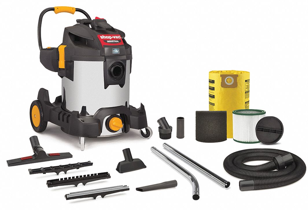SHOP-VAC, 14 gal Tank Size, Stainless Steel, Shop Vacuum Cleaner ...