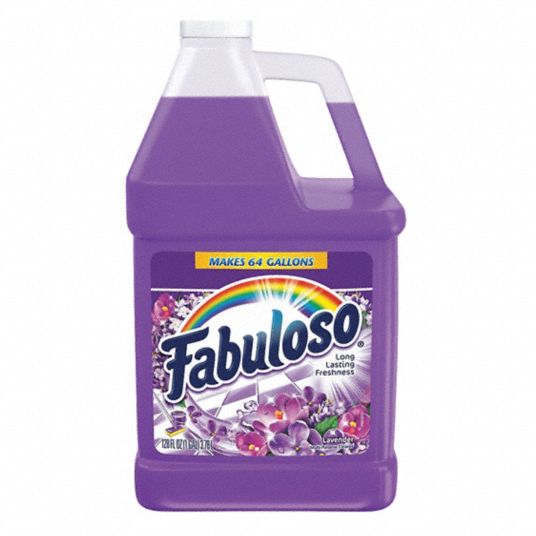 FABULOSO, Jug, 1 gal Container Size, All Purpose Cleaner - 55EY07 ...