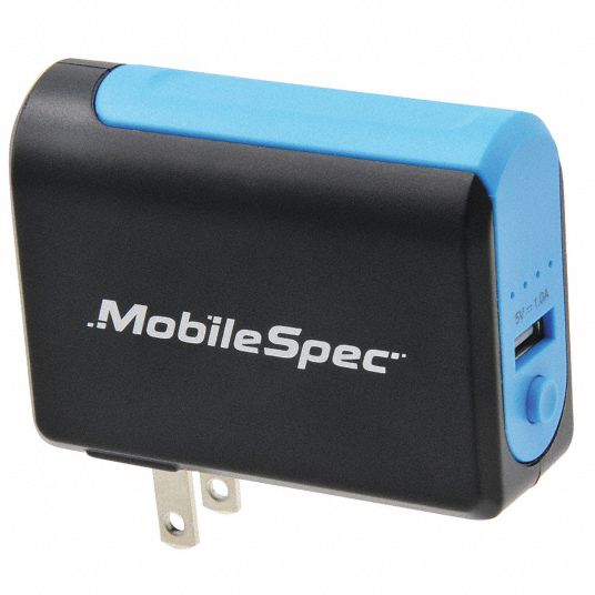 MOBILESPEC, 2,600 mAh Capacity, 1 Output Connectors, Rechargeable Power ...