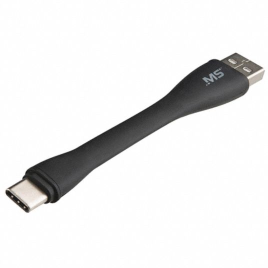 MOBILESPEC, Type C End 2, Black, Standard USB Cable - 55FA29|MBS05350 ...