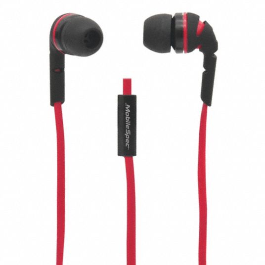 MOBILESPEC, Extra Ear Tips/Storage Pouch, Earbud Wire, Wired Earbuds ...