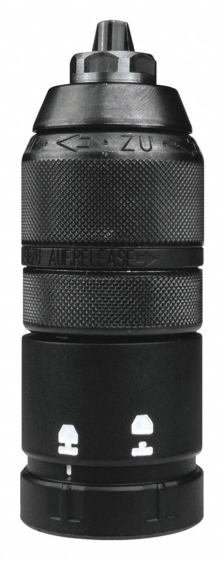 MAKITA, Quick Change Mount, 1/2 in Mounting Size, Drill Chuck - 55FC72 ...