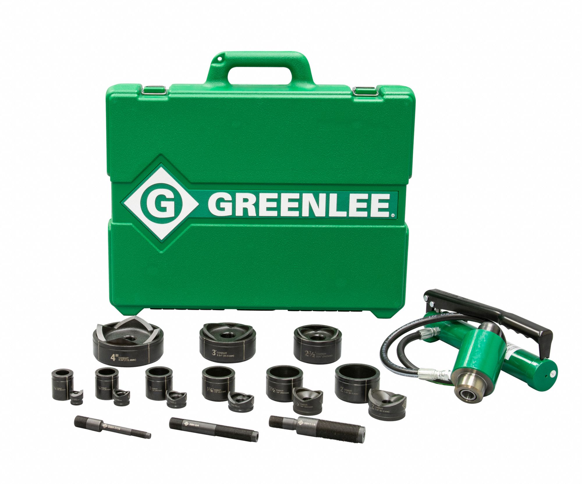 GREENLEE, Hydraulic Punch Driver Set - 55FE67|7309 - Grainger