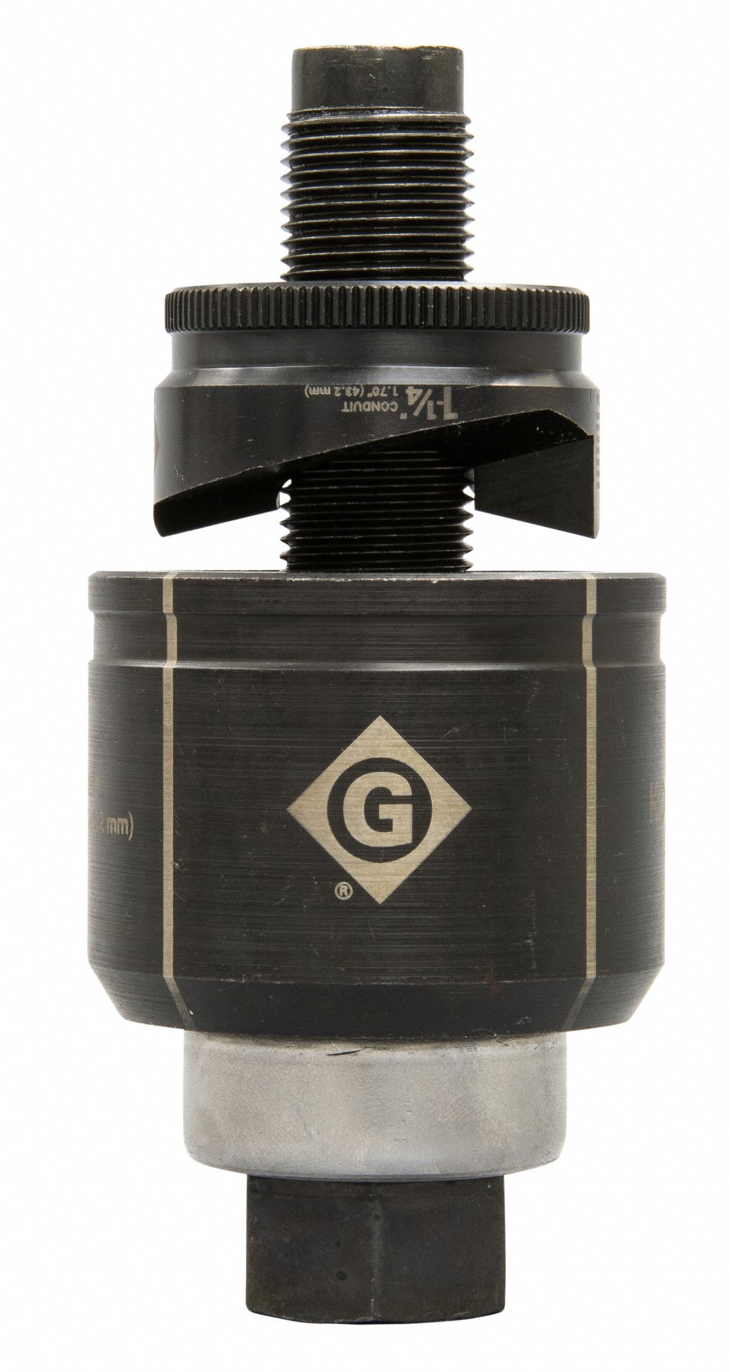 GREENLEE Knockout Punch Set: 10 ga Sheet Metal Capacity (Steel), 1 45/ ...