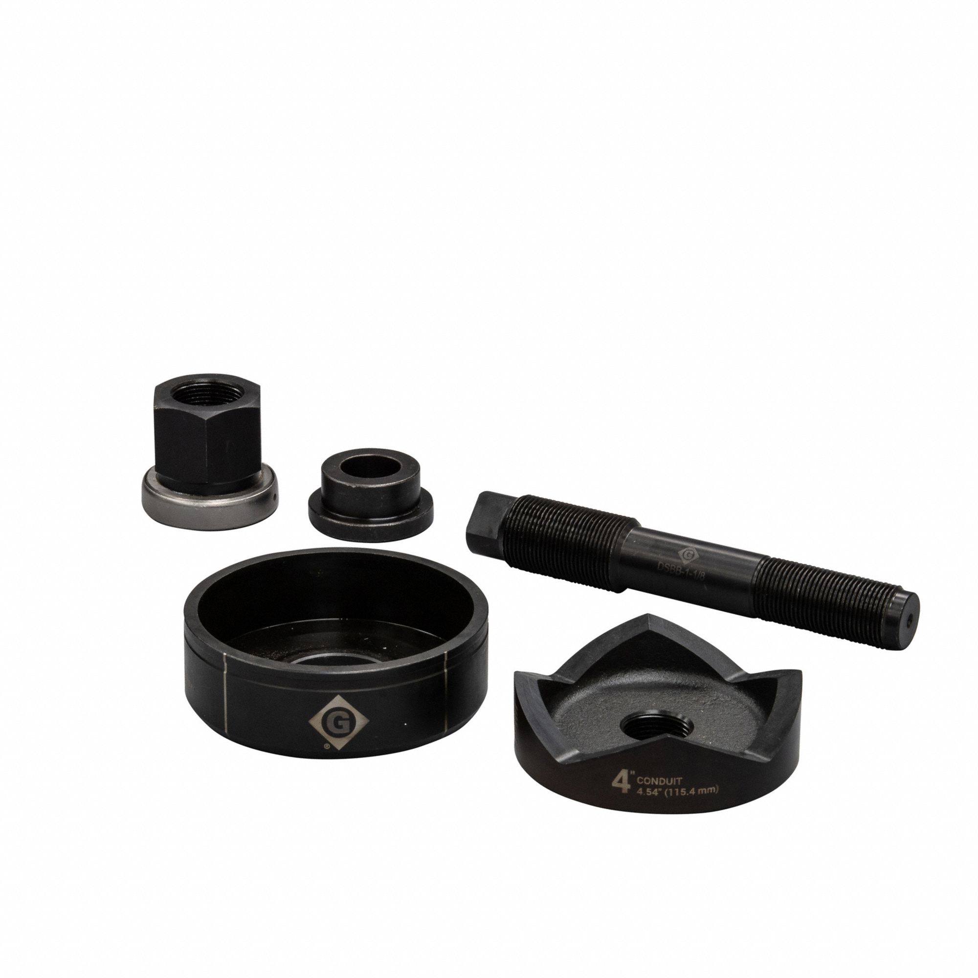 GREENLEE Juego de Sacabocados,5 PZ,4" - 55FE79 | K3BB-4 - Grainger México