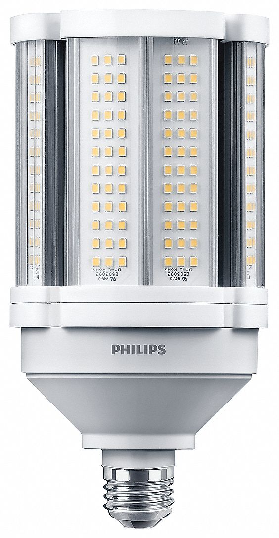 PHILIPS, Medium Screw (E26), LED, Compact LED Bulb - 55GY55 ...
