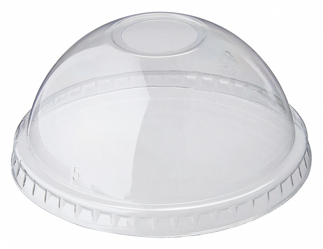 DIXIE Cold Cup Lid: Dome, With Hole, 16 oz_20 oz Disposable Foodware ...