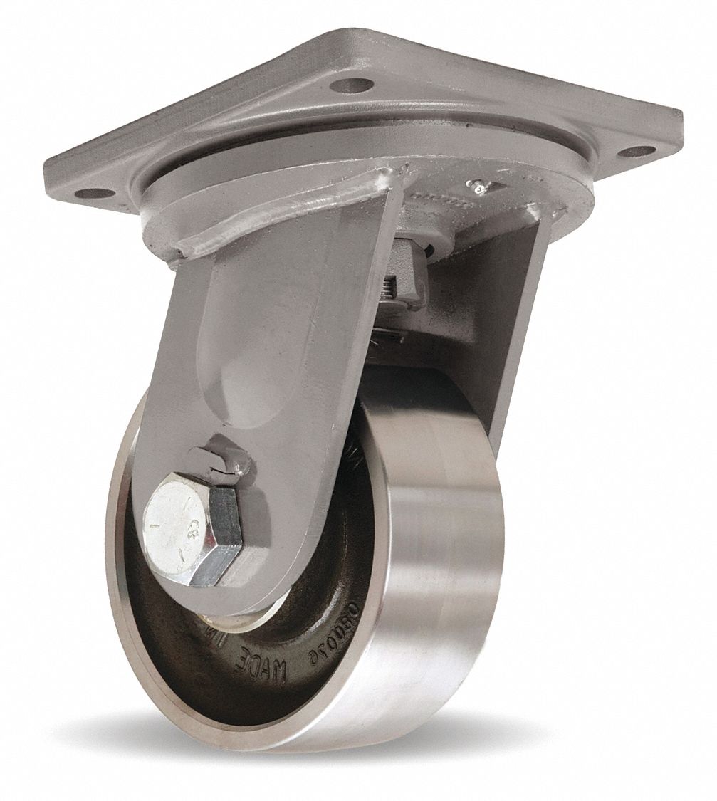 HAMILTON, Swivel, Face Brake, Plate Caster - 55HA32|S-MD-83FST-4SL-HCB ...