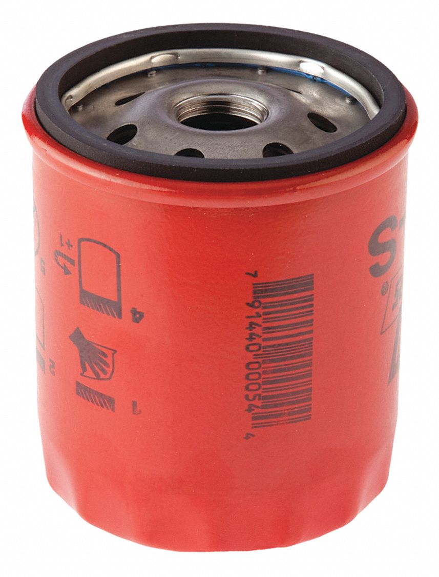 TENNANT, Spin-On Oil Filter, For Use With M30/S30, Spin-On Oil Filter ...