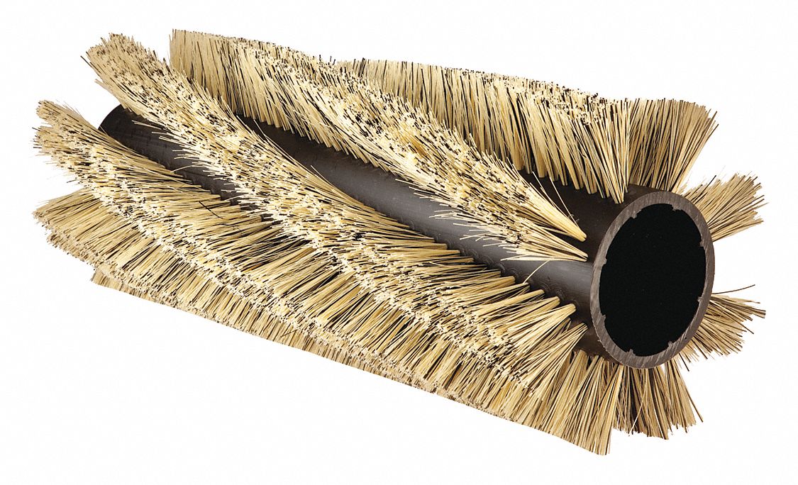 TENNANT, Cylindrical, 14 in Brush Dia, Floor Machine Brush - 55HD39 ...