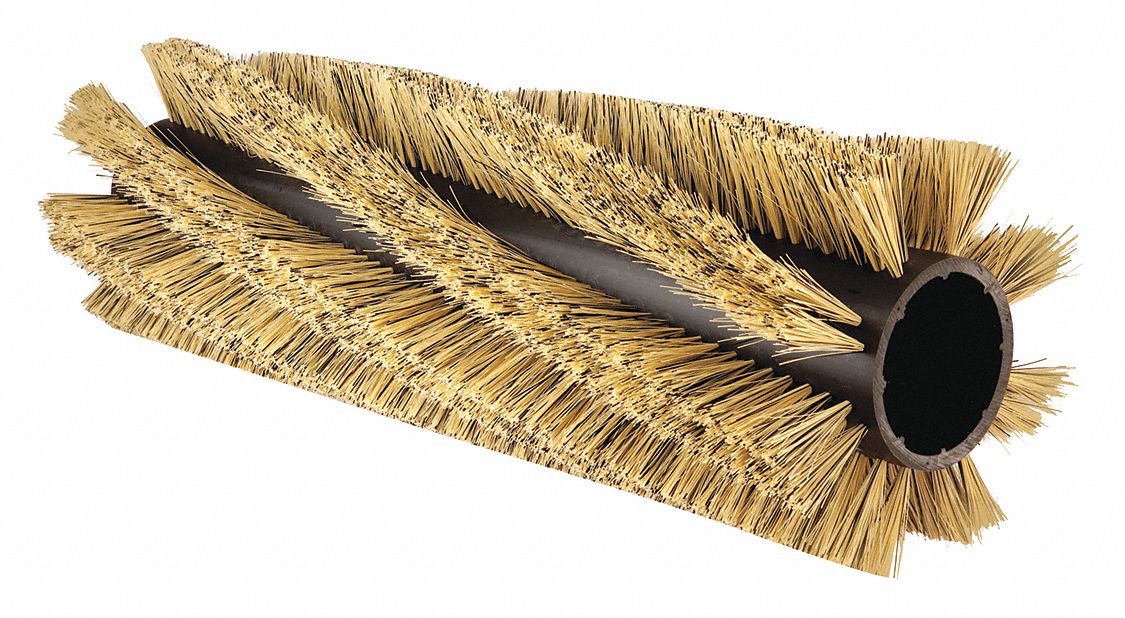 TENNANT, Cylindrical, 14 in Brush Dia, Floor Machine Brush - 55HD42 ...