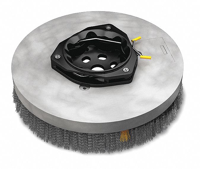 TENNANT, Round, 14 in Brush Dia, Rotary Brush - 55HD46|1220239 - Grainger