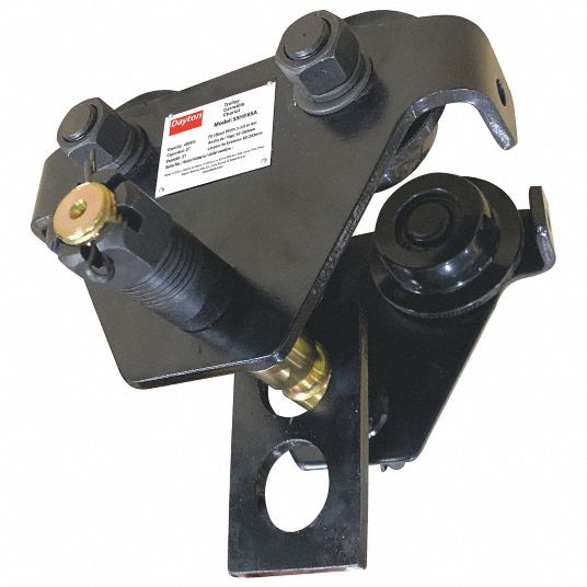 DAYTON, Push, 4,000 lb Max Hoist Load Capacity, Trolley - 55HE65|55HE65 ...