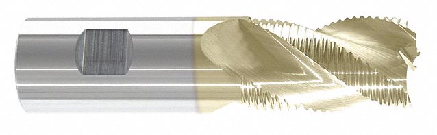 Carbide, ZrN Coated, Roughing End Mill - 55HJ99|255-050500D - Grainger