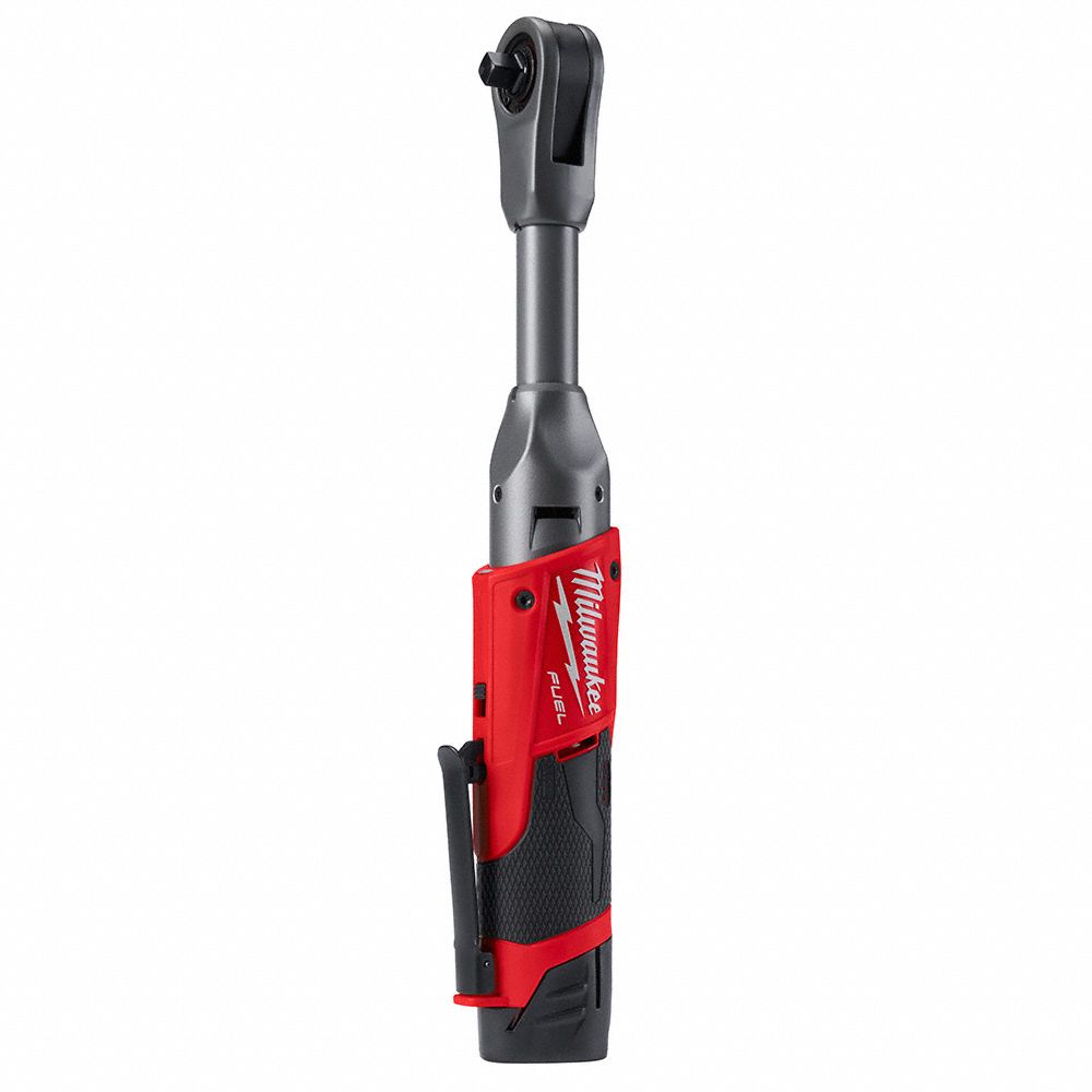 MILWAUKEE Ratchet: 55 ft-lb Fastening Torque, 200 RPM Free Speed, 1 5/8 ...