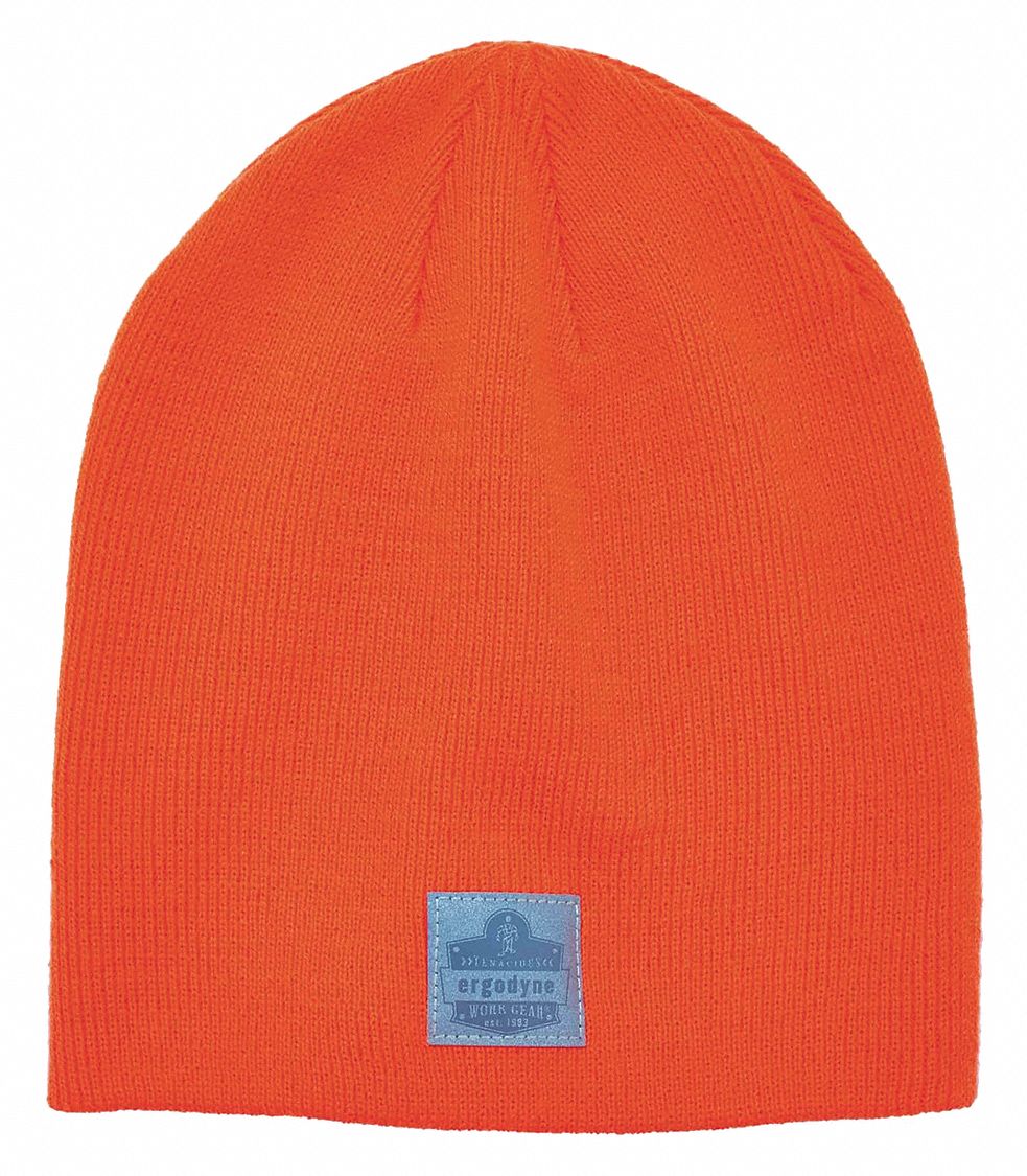 N-FERNO BY ERGODYNE, Beanie Cap, Orange, Hat - 55JF16|6812 - Grainger