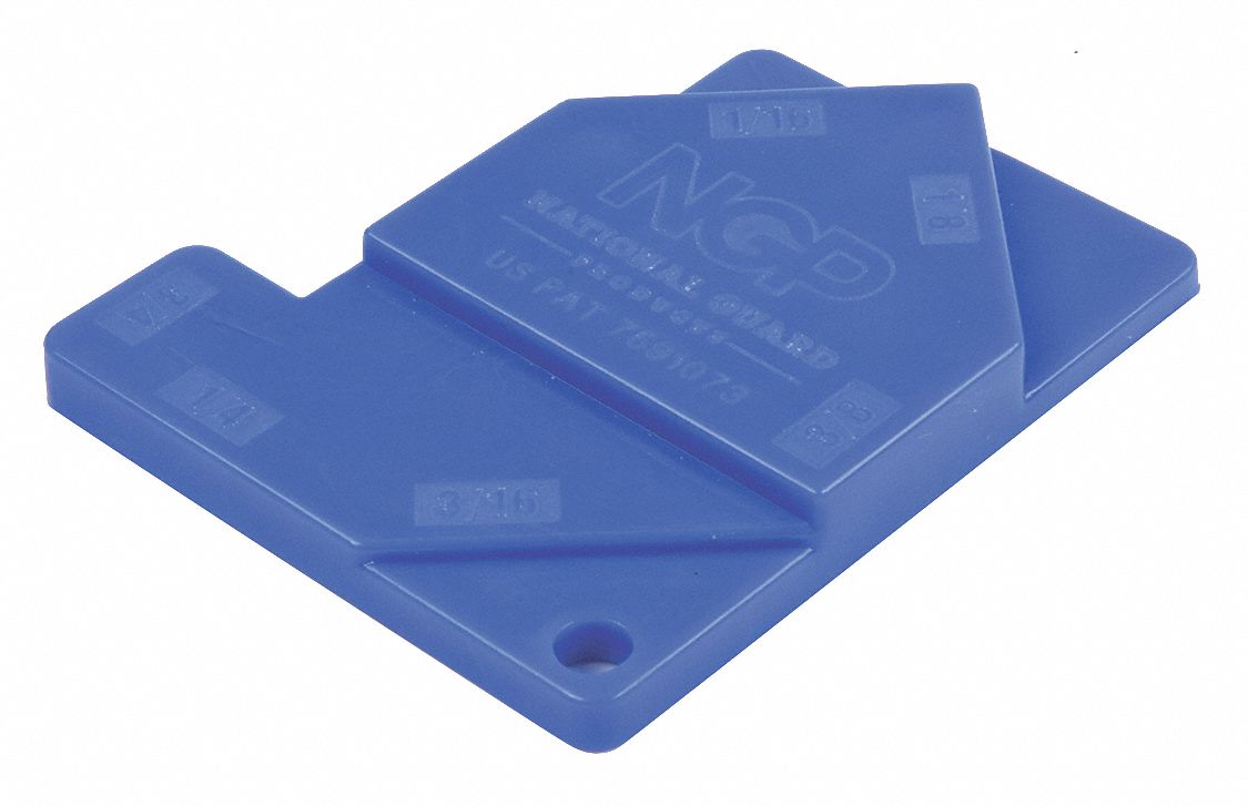 NATIONAL GUARD, Std, Plastic, Gap Gauge - 55JJ09|GAP GAUGE - Grainger