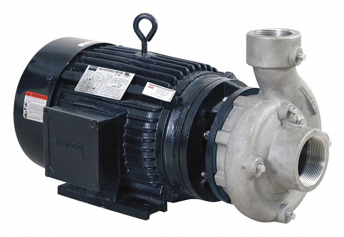 10 hp, 208-240/480V AC, Centrifugal Pump - 55JJ59|55JJ59 - Grainger