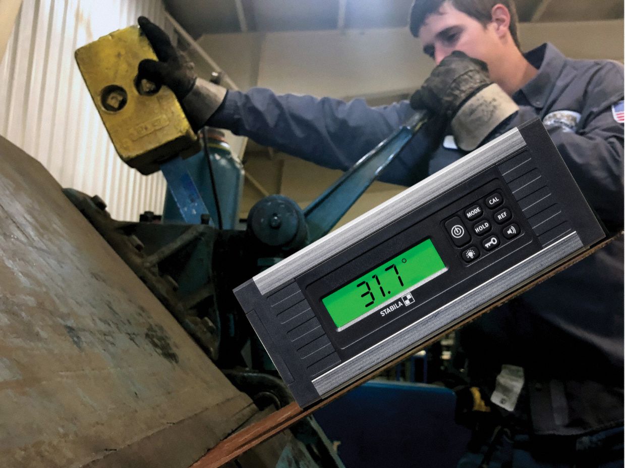 STABILA Digital Protractor: -360° to 360°/90° x 4 Range, 0.1 ...