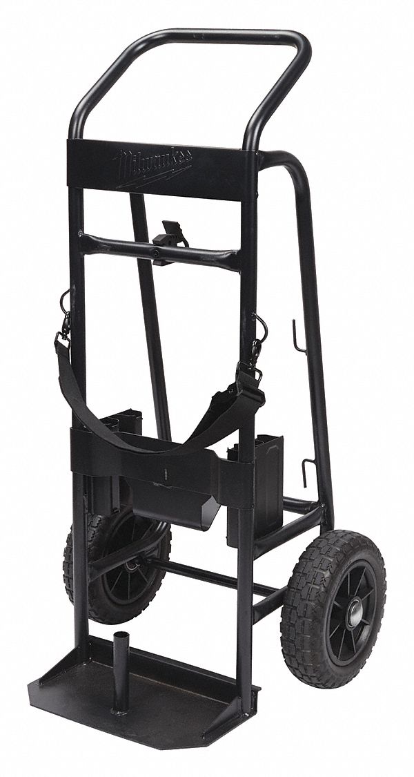 MILWAUKEE, 19 3/8 in Overall Lg, 21 5/8 in Overall Wd, Hammer Cart ...