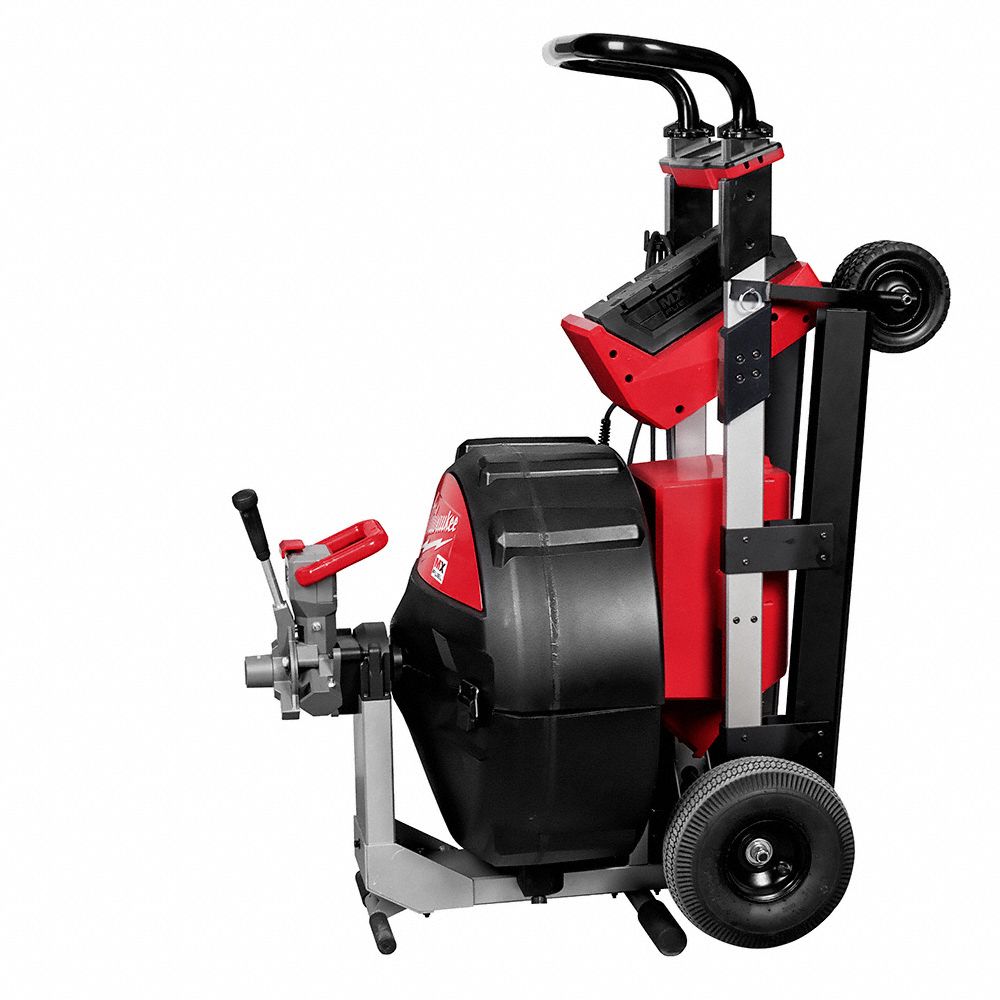 MILWAUKEE Drain Cleaning Machine: Cordless, MX FUEL, For 3 in to 6 in ...