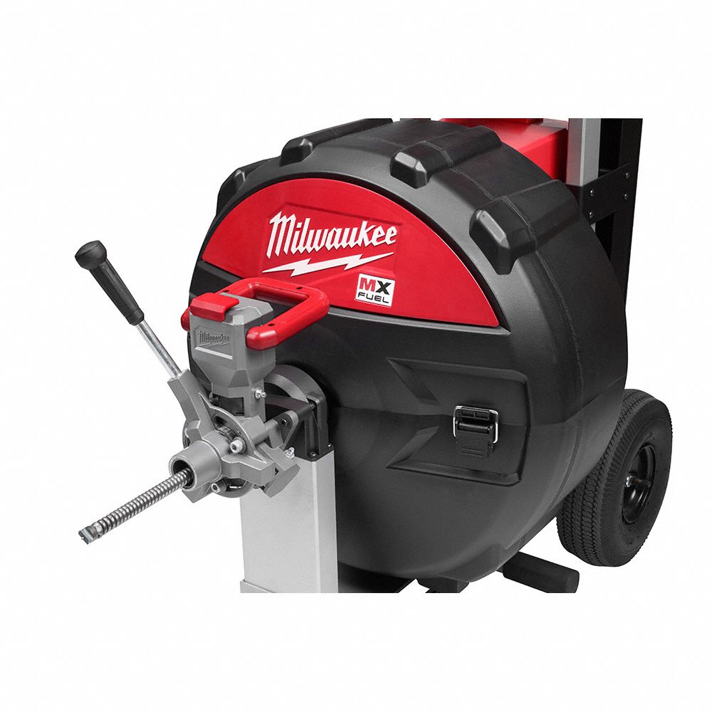 MILWAUKEE Drain Cleaning Machine: Cordless, MX FUEL, For 3 in to 6 in ...