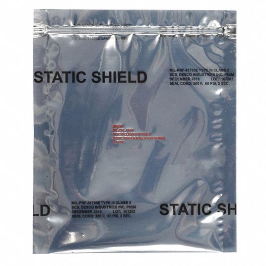 SCS, Static Shielding Bag, Metal Interior, Static Shielding Bag ...