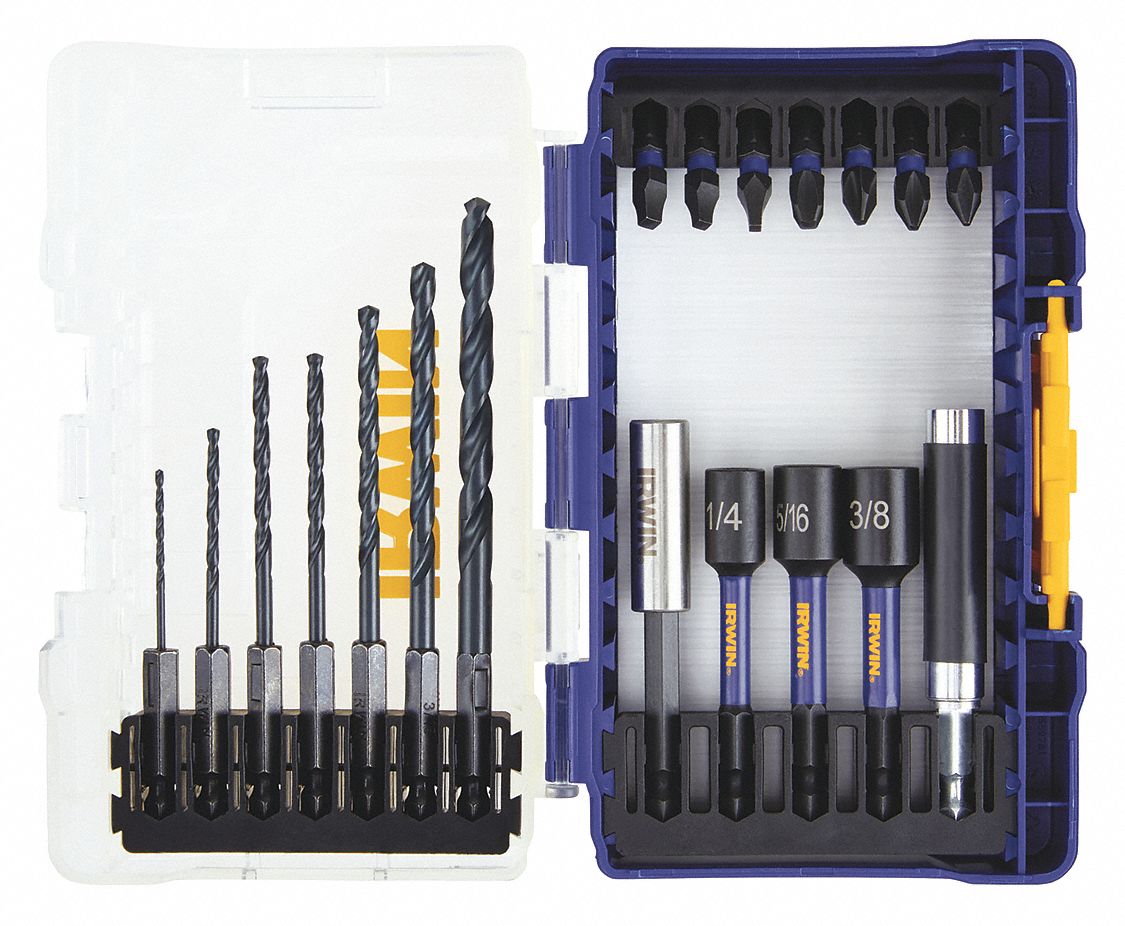Irwin Insert Bit Set 19 No Of Pieces Insert Bit Set 55kj13