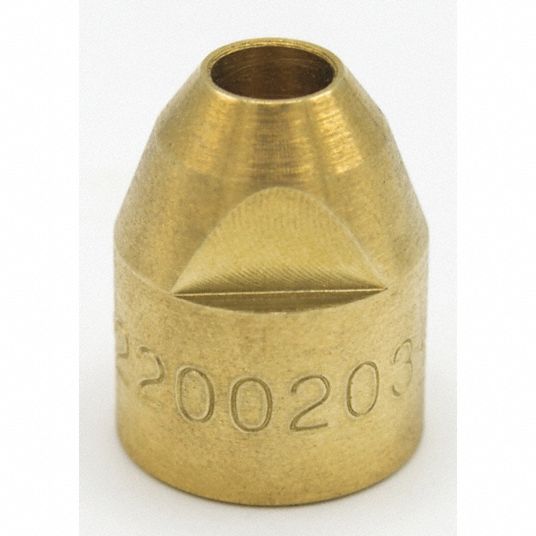 BERNARD Power Pin Cap, Size 0.045"-3/32", Brass - 55KN60|2200203 - Grainger