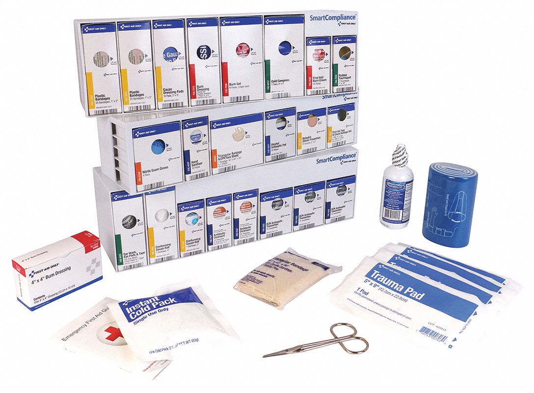 FIRST AID ONLY, First Aid Kit Retro Fit - 55KN70|91131 - Grainger