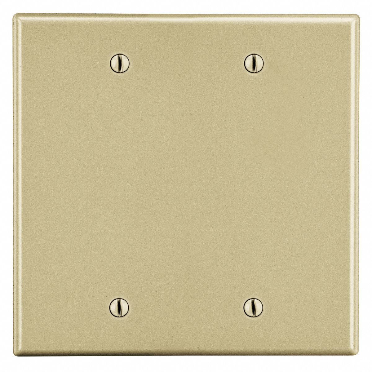 Blank, Plastic, Blank Box Mount Wall Plate - 55KU01|PJ23I - Grainger
