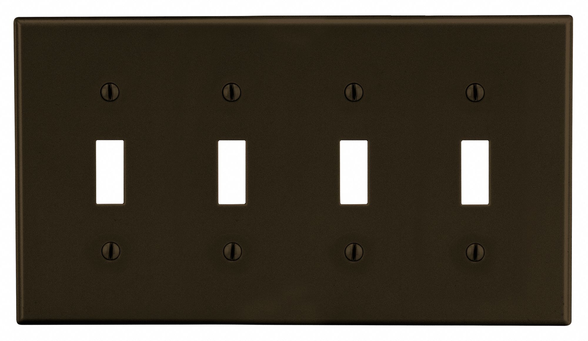 Toggle, Plastic, Toggle Switch Wall Plate - 55KU07|P4 - Grainger