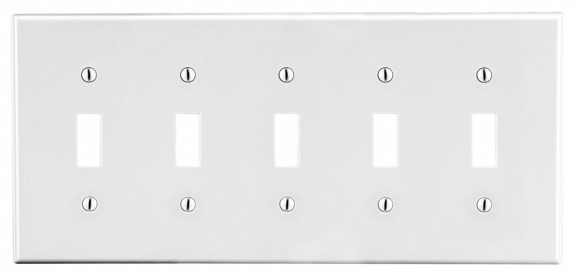 Toggle, Plastic, Toggle Switch Wall Plate - 55KU34|P5W - Grainger