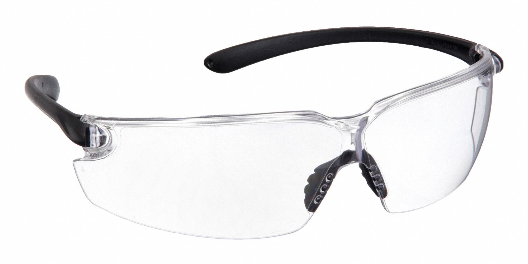 MCR SAFETY, Clear Lens, Frameless, Safety Glasses - 55KY19|55KY19 ...