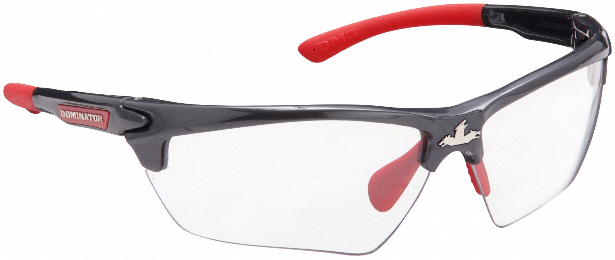 MCR SAFETY, Clear Lens, Half-Frame, Safety Glasses - 55KY30|DM1310P ...
